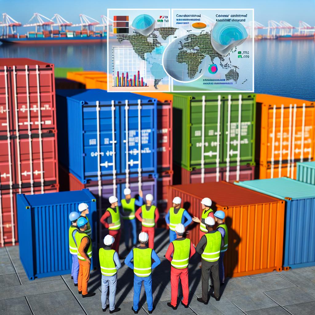 The importance of container standardization.